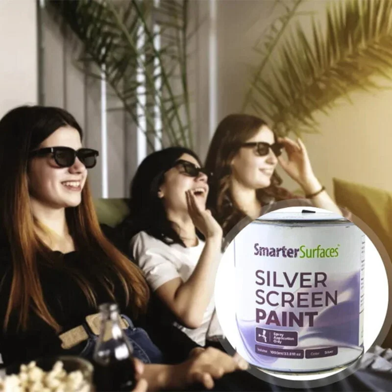 Silver Screen Paint: Unleash Brilliant, Vivid 3D Projections